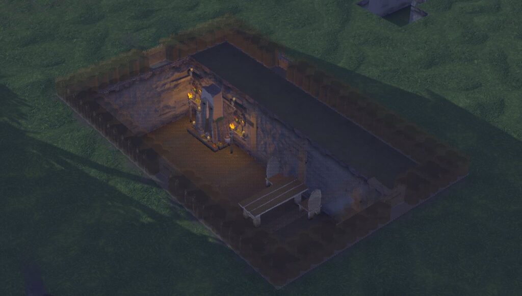 How to Make a Cellar/Basement in Going Medieval — Set Ready Game